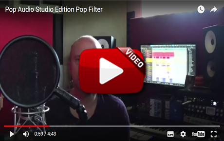 Pop Audio Pop Filter Review By Production Expert - Synthax Audio UK