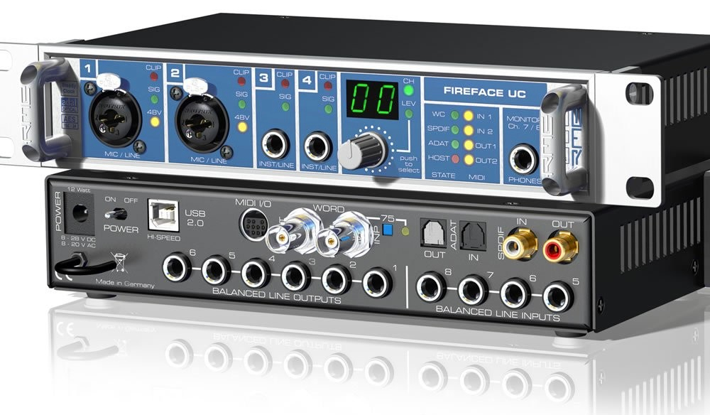 RME Fireface UC: Field recordings and creating impulse responses in an ...