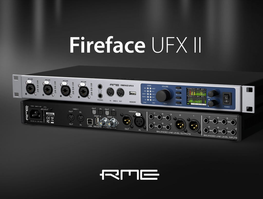 NAMM 2017: RME Fireface UFX II Audio Interface Overview - Synthax UK