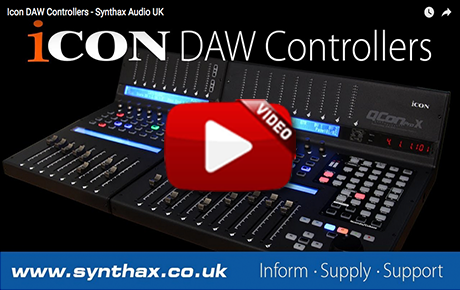 Video: Icon Pro Audio QCon Pro X & Platform Series DAW Controllers