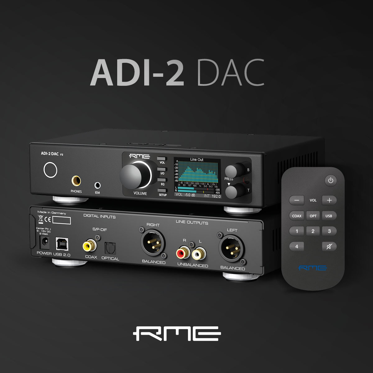 RME Audio launches the new RME ADI-2 DAC with remote control RME Audio launches the new RME ADI-2 DAC with remote control