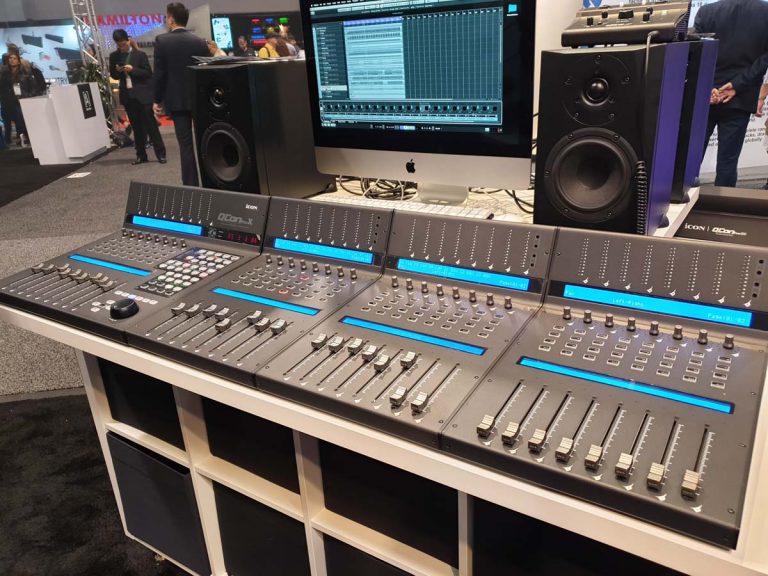 Icon DAW Controllers at NAMM 2020 (USB-MIDI / Motorized Faders)
