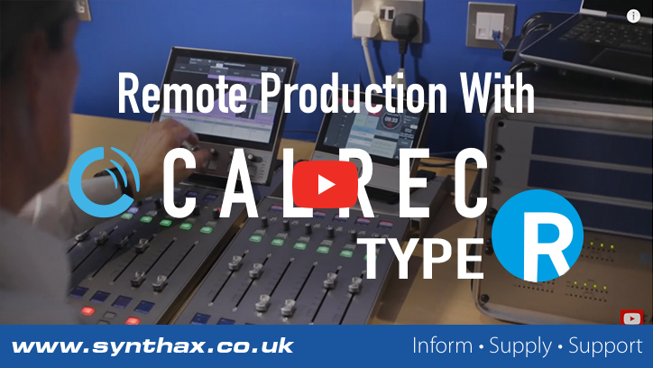 Remote Production With Calrec Type R (Modular Broadcast Console)