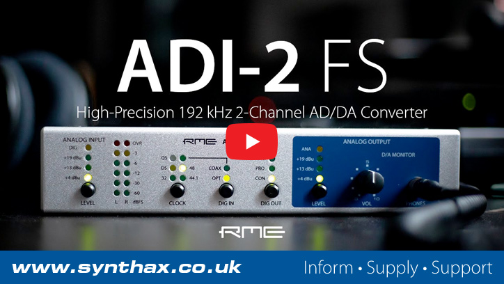 RME ADI-2 FS Overview – The affordable mastering AD/DA converter
