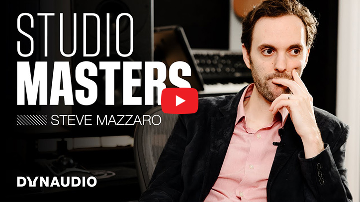 Studio Masters: Steve Mazzaro on the Dynaudio Core 59 studio monitors