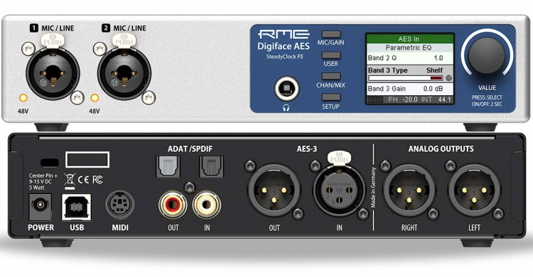 RME launches Digiface AES audio interface - Synthax Audio UK
