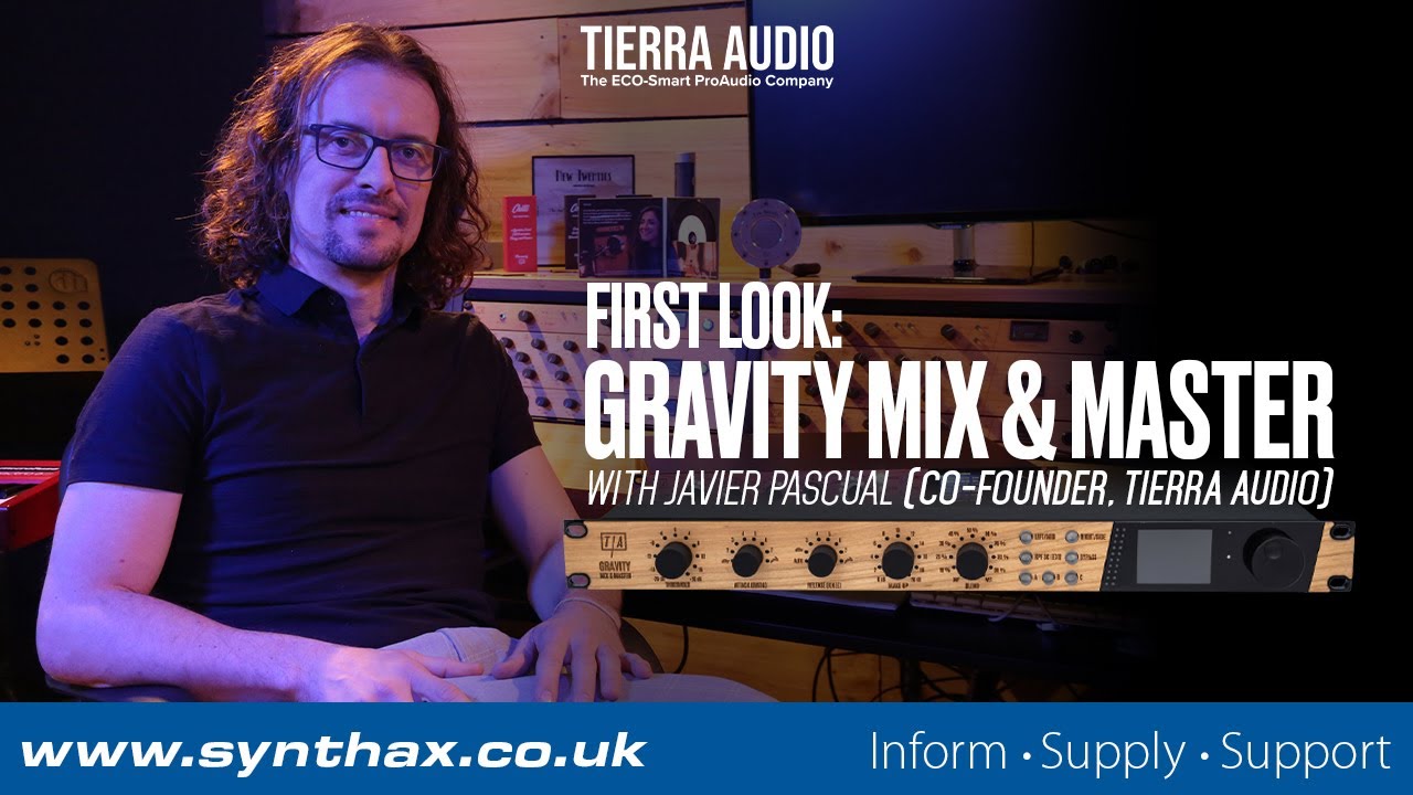 Tierra Audio launches Gravity Mix & Master Compressor: First Look!