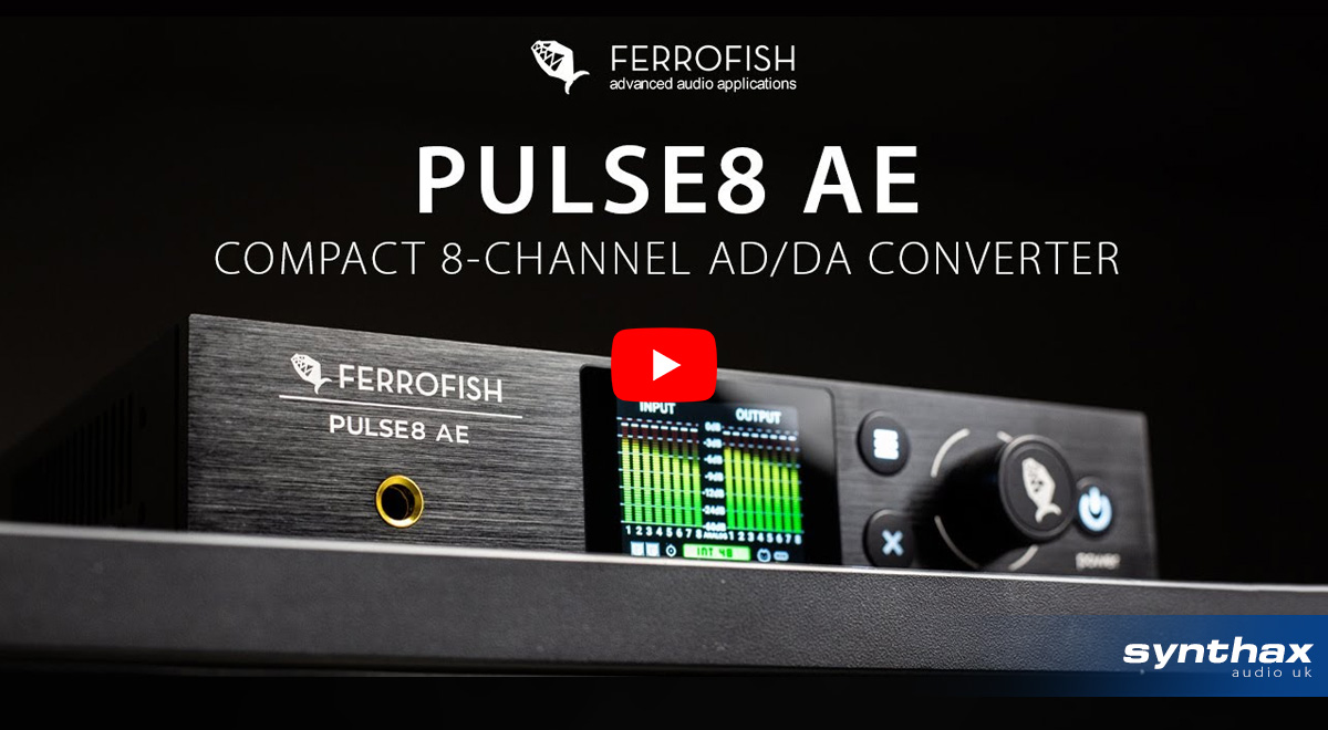 Increase your pulse rate: Ferrofish launches the Pulse 8 AE Converter