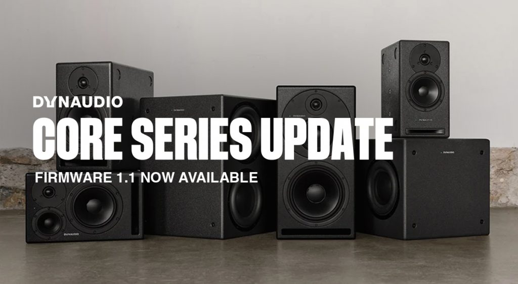 New Firmware Update Available for Dynaudio Core Series Studio Monitors ...
