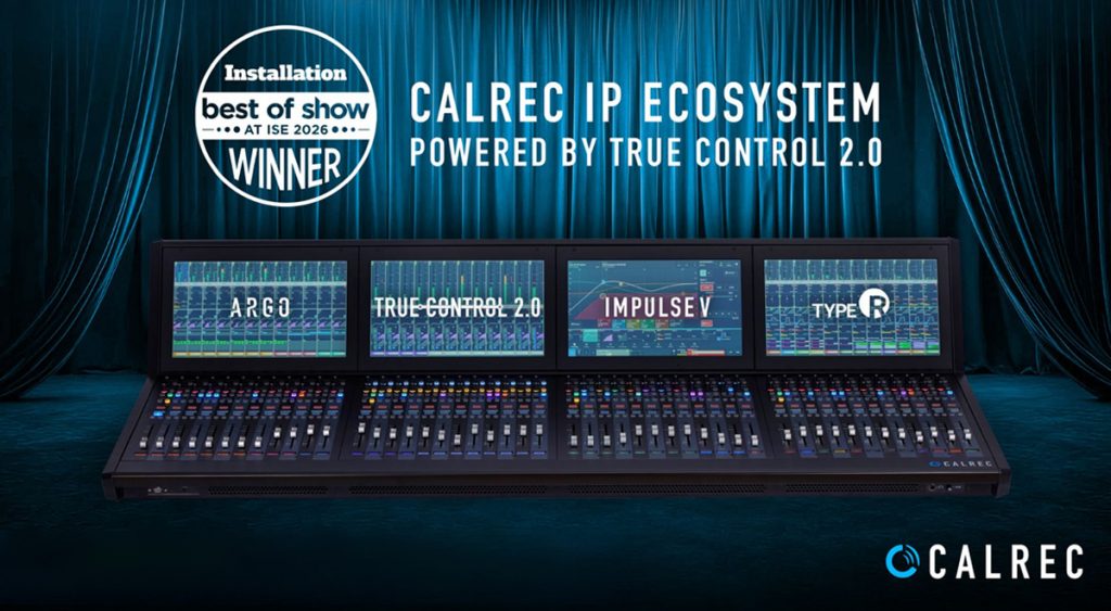 Calrec wins Best Of Show Award at ISE 2026