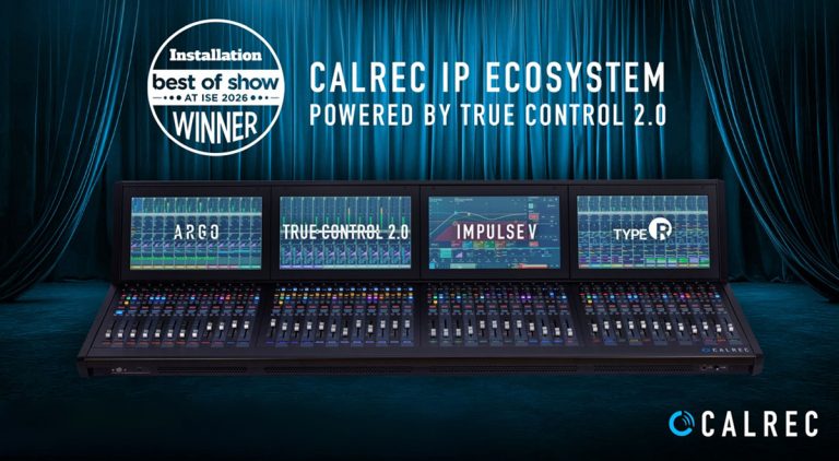 Calrec wins Best Of Show Award at ISE 2026