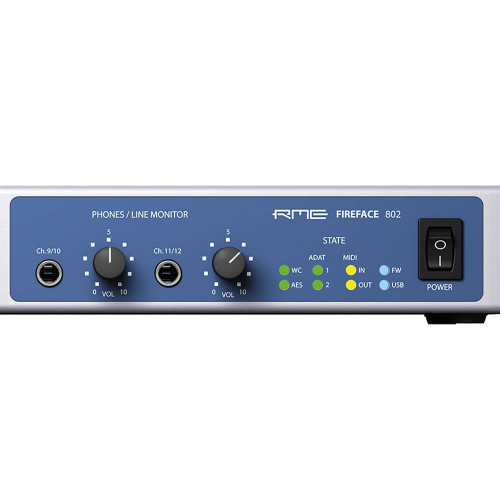 RME Fireface 802 (Discontinued) - Professional 60-Channel USB/Firewire ...