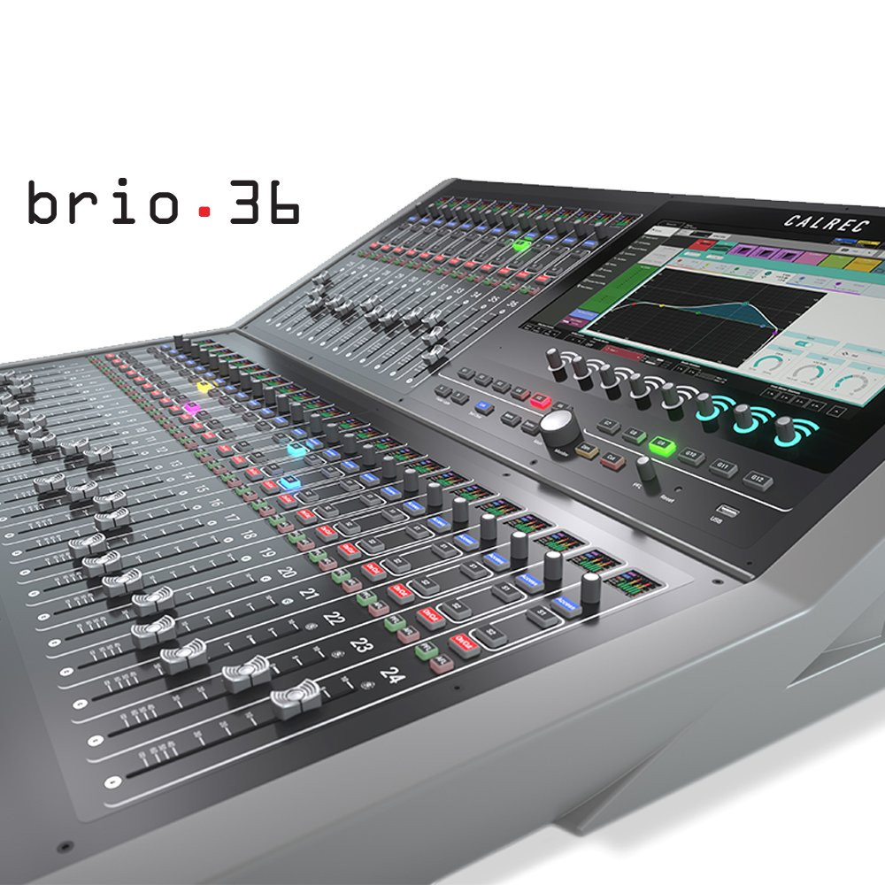 Calrec Brio 36 - Compact Broadcast Consoles
