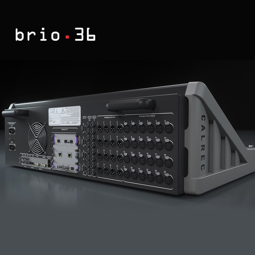 Calrec Brio 36 - Compact Broadcast Consoles