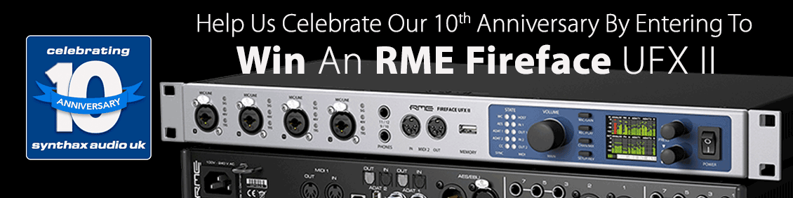 10th Anniversary RME Fireface UFX II Competition