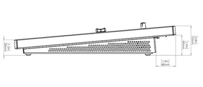 Calrec Type R Fader Panel