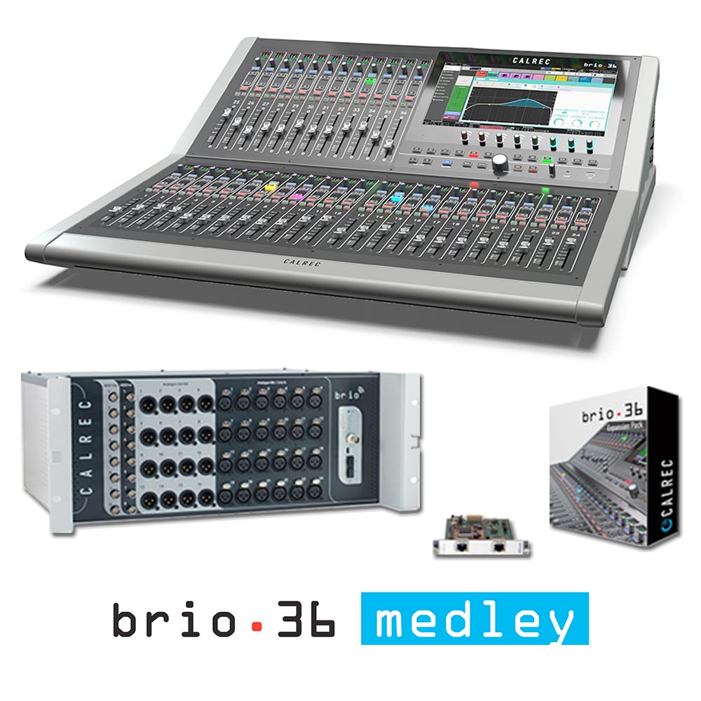 Calrec Brio 36 Duet - Compact Broadcast Console