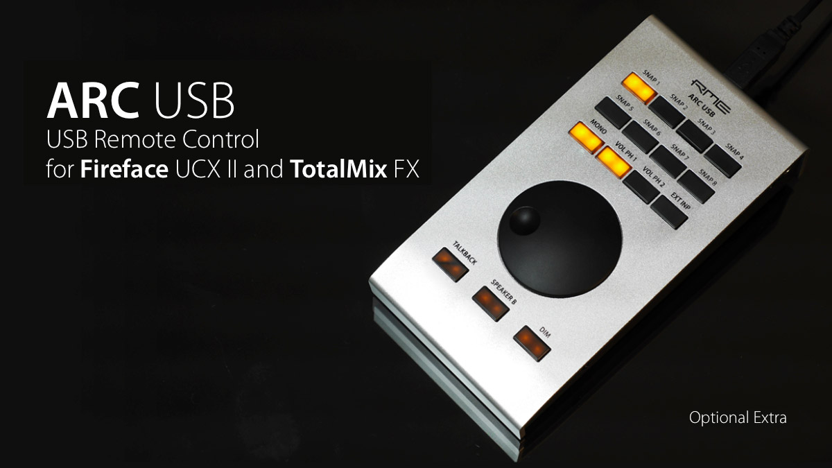 RME Fireface UCX II - 40-Channel Advanced USB Audio Interface