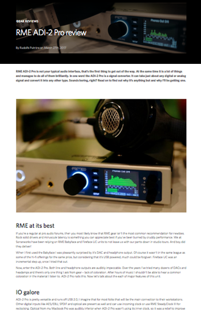 RME ADI-2 Pro FS R - High-End 2-Channel AD/DA Converter With Remote Control